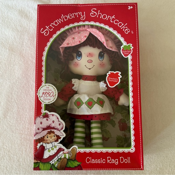 Strawberry Shortcake | Toys | Nib Strawberry Shortcake 22 Classic Rag ...